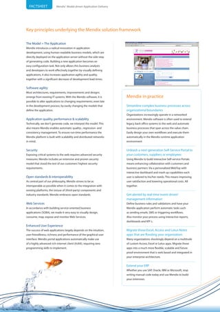 Mendix Factsheet | PDF
