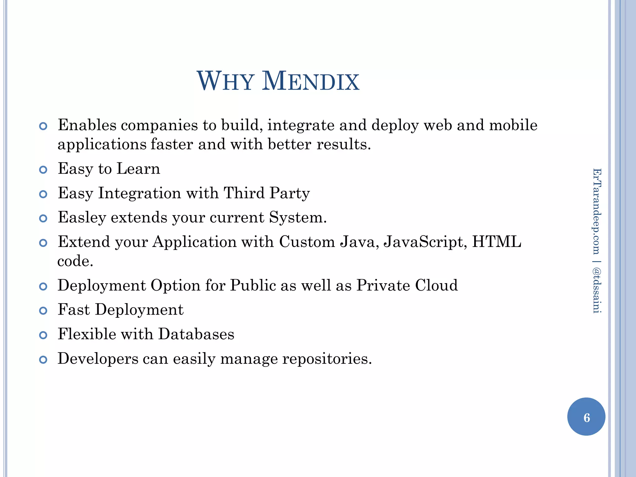 Mendix - Cloud PAAS App Platform | PDF