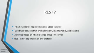 Mendix rest services | PPT