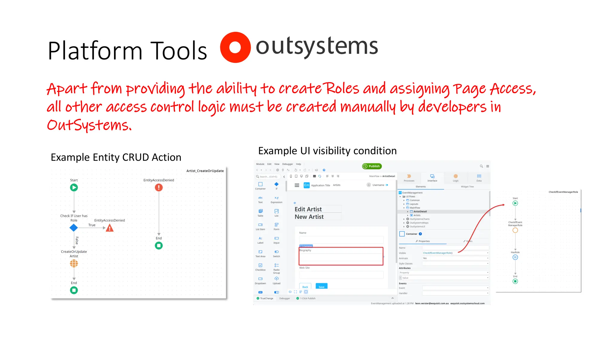 Mendix vs OutSystems - Access Controls | PPT