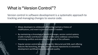 Mendix vs. OutSystems - Version Control | PDF