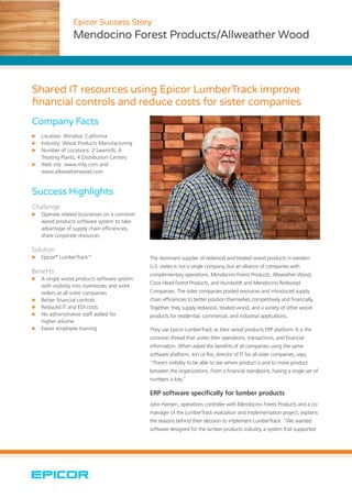 LumberTrack Customer Success Story | PDF