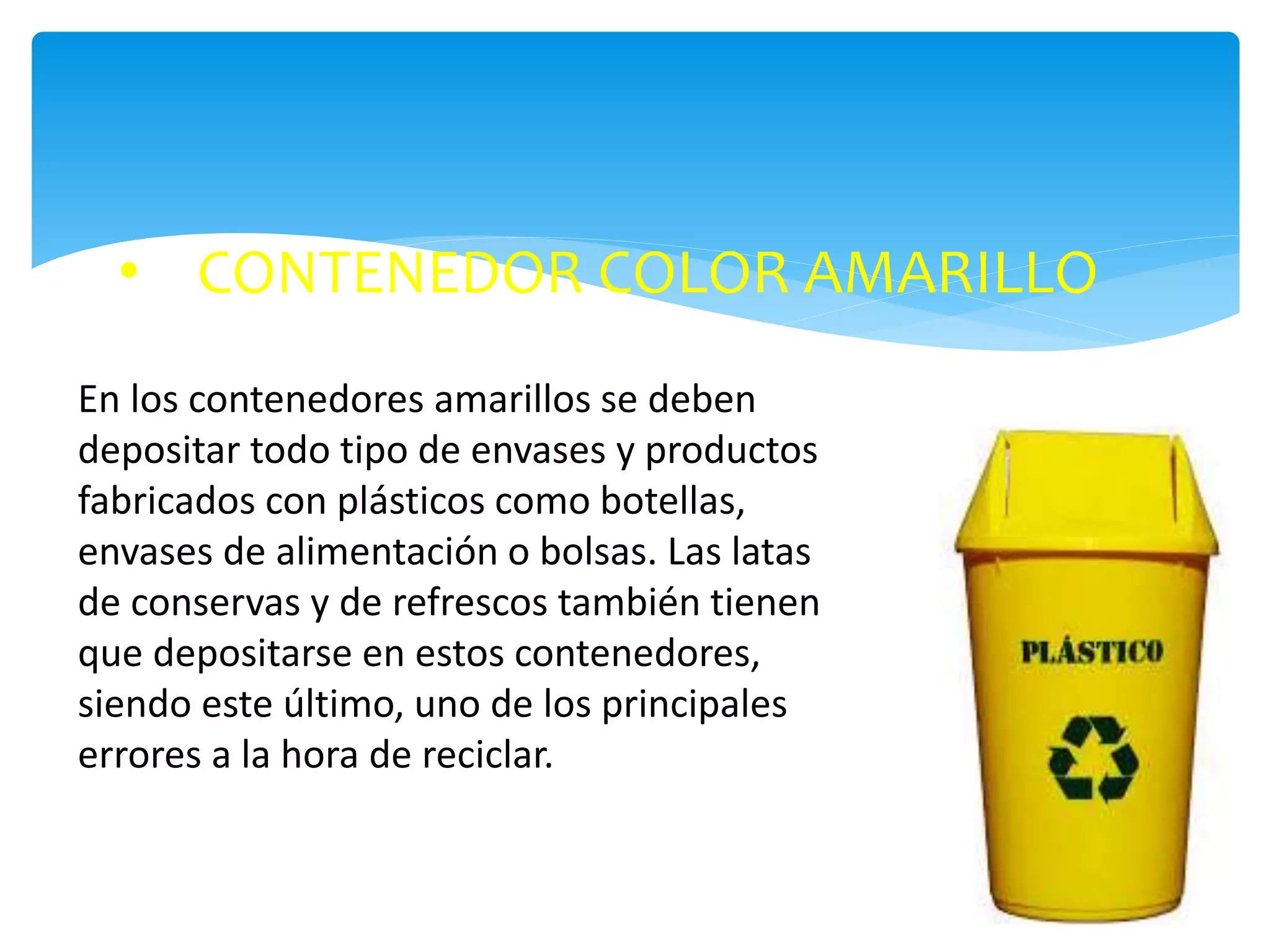 colores basicos de reciclaje | PPTX