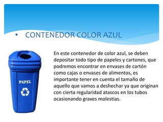 colores basicos de reciclaje | PPTX