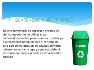 colores basicos de reciclaje | PPTX