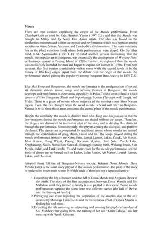 Mendu melayu (english) by Pangestu chaesar | DOCX