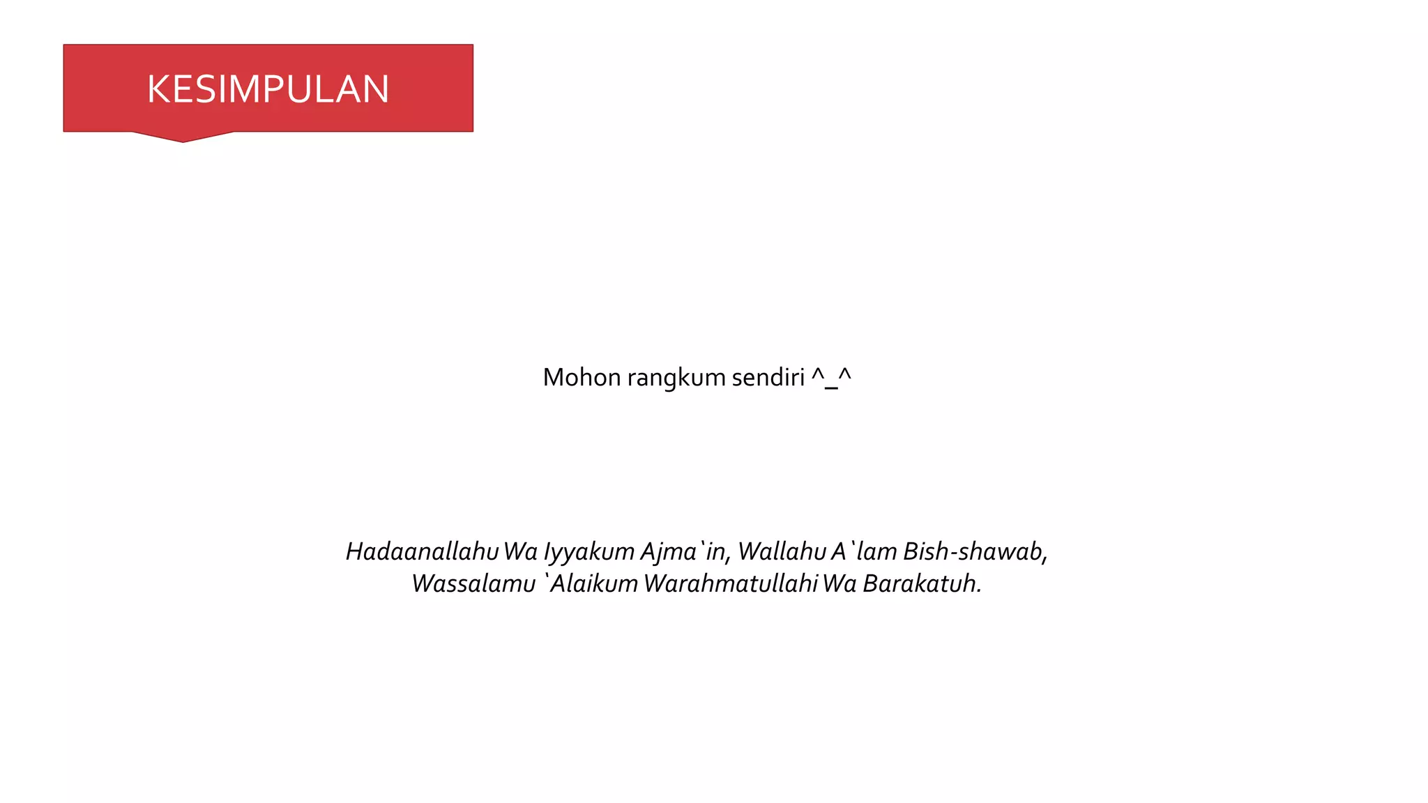 Meneladani Akhlak Rasulullah - Karakter al 'Iffah | PDF