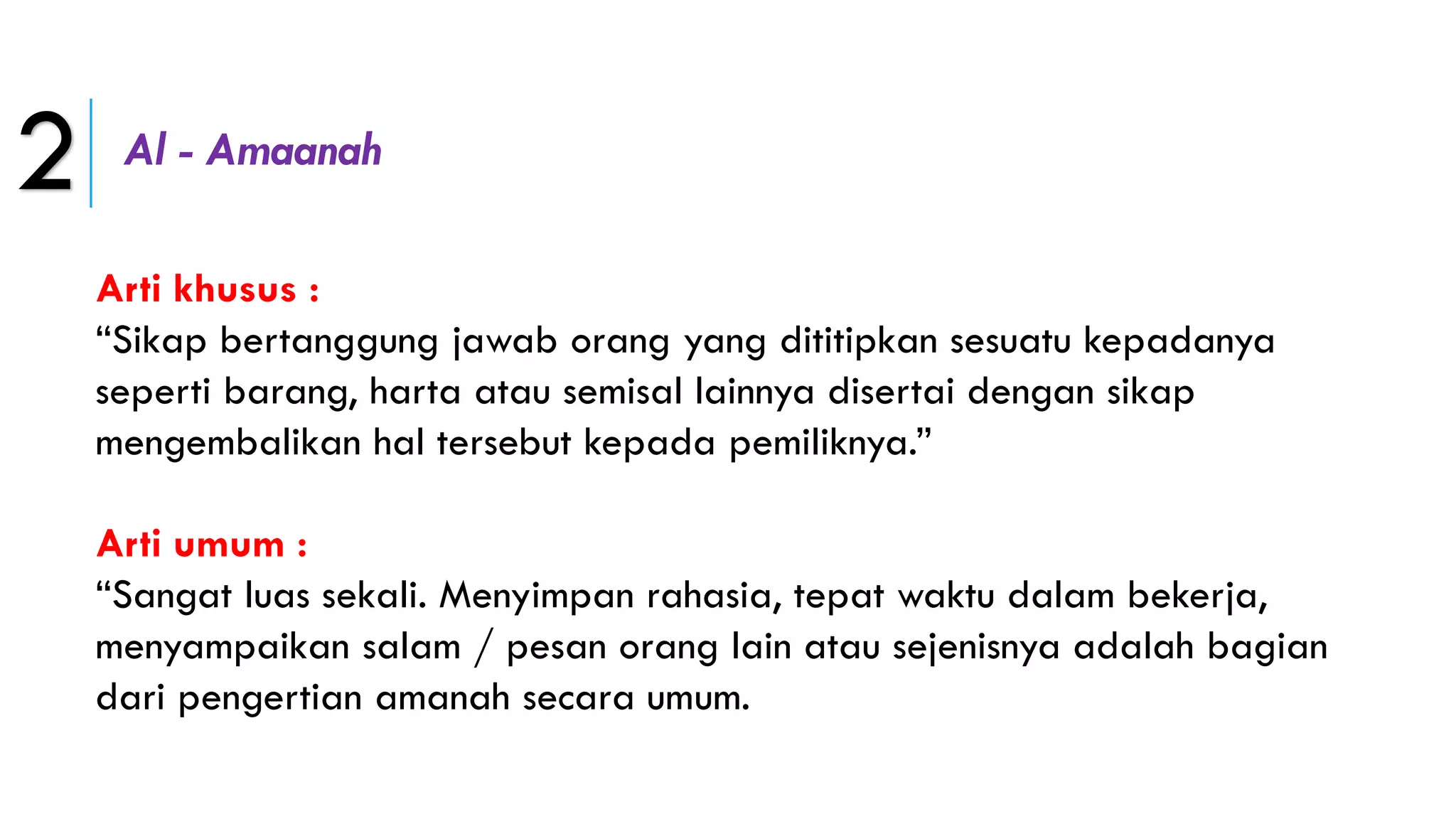 Meneladani Akhlak Rasulullah - Karakter al 'Iffah | PDF