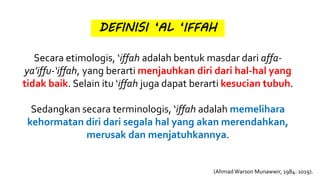 Meneladani Akhlak Rasulullah - Karakter al 'Iffah | PDF