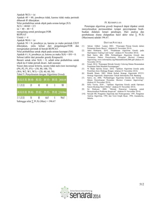 Penerapan Metode Greedy Knapsack dalam Menentukan Komposisi Buah-buahan | PDF