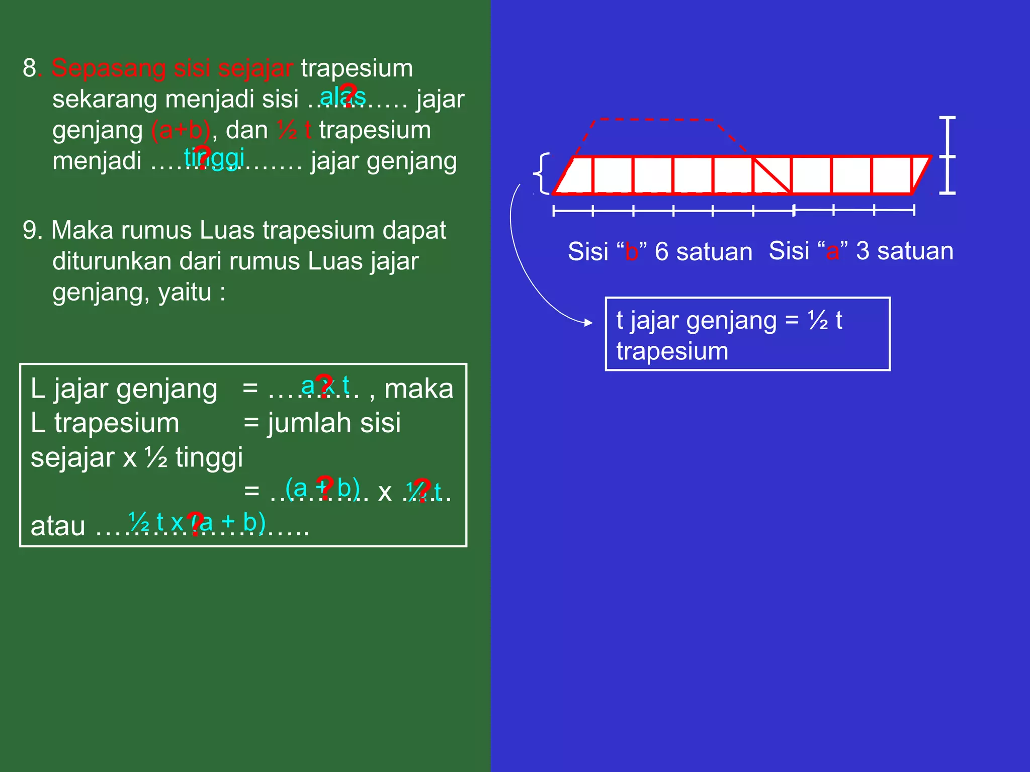 Menentukan luas bangun datar | PPT