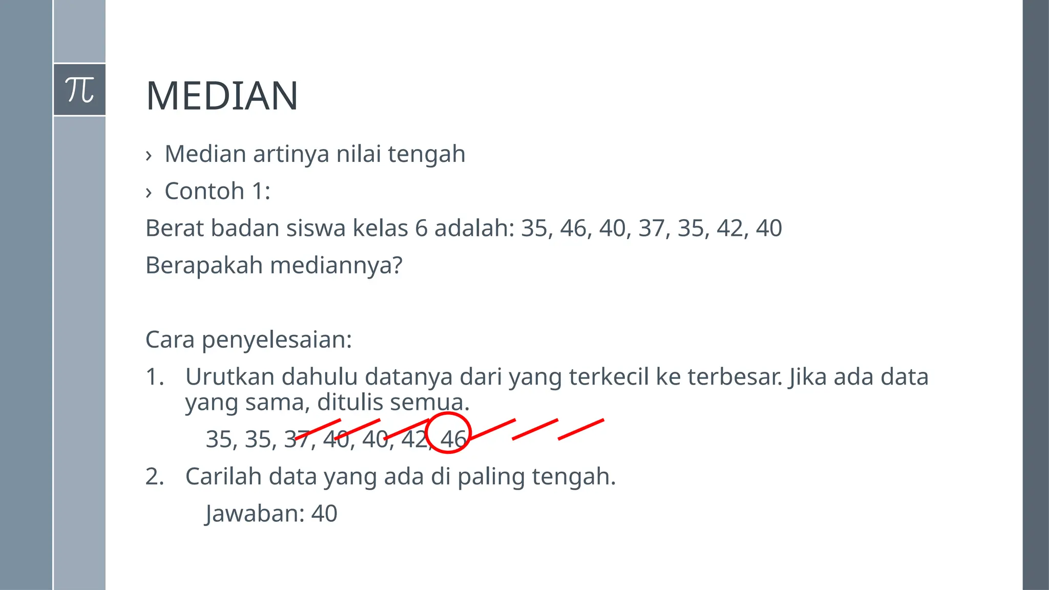 MENENTUKAN MODUS DAN MEDIAN DENGAN MUDAH DAN CEPAT | PPTX