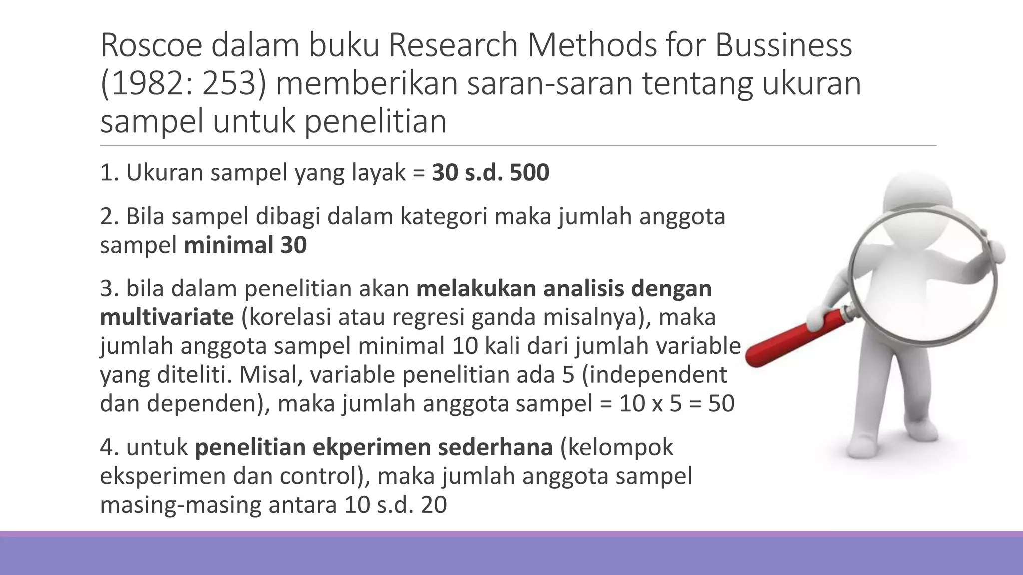 Menentukan Sumber Data Penelitian (Populasi dan Sampel) | PPTX