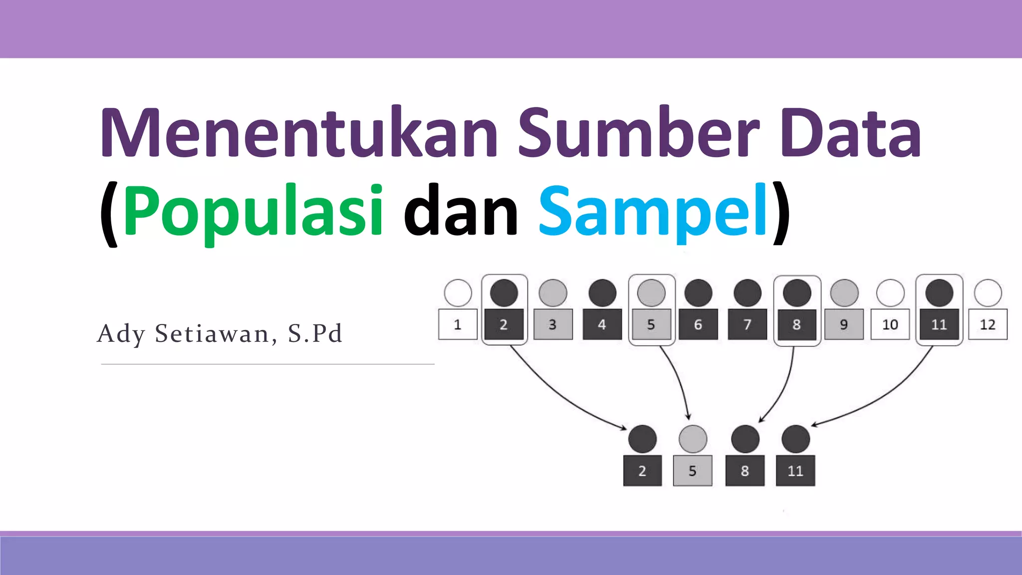 Menetapkan Sumber Data | PPT