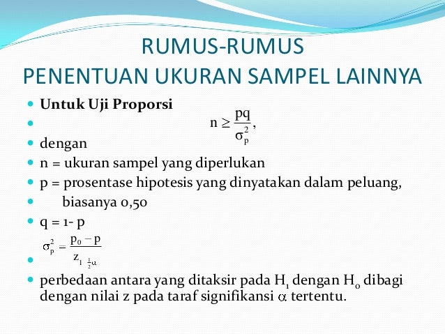 Perbedaan Ukuran Sampel Dan Jumlah Sampel Berbagai Ukuran - Riset