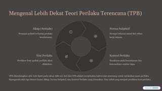 Menerapkan-Teori-Perilaku-Terencana-TPB-dalam-Keselamatan-Kerja | PDF