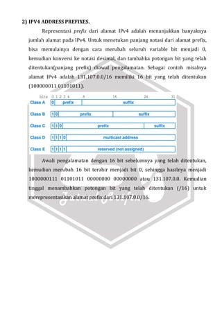 KD Menerapkan pengalamanatan ip pada jaringan komputer | PDF
