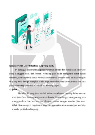 Menerapkan prinsip desain user interface pada multimedia interaktif ...