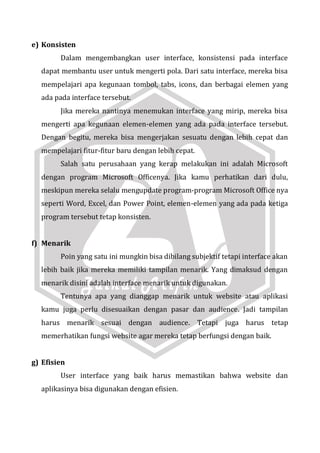 Menerapkan prinsip desain user interface pada multimedia interaktif ...