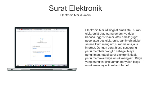 Menerapkan Surat Elektronik Kelas 7 Informatika SMP | PPTX