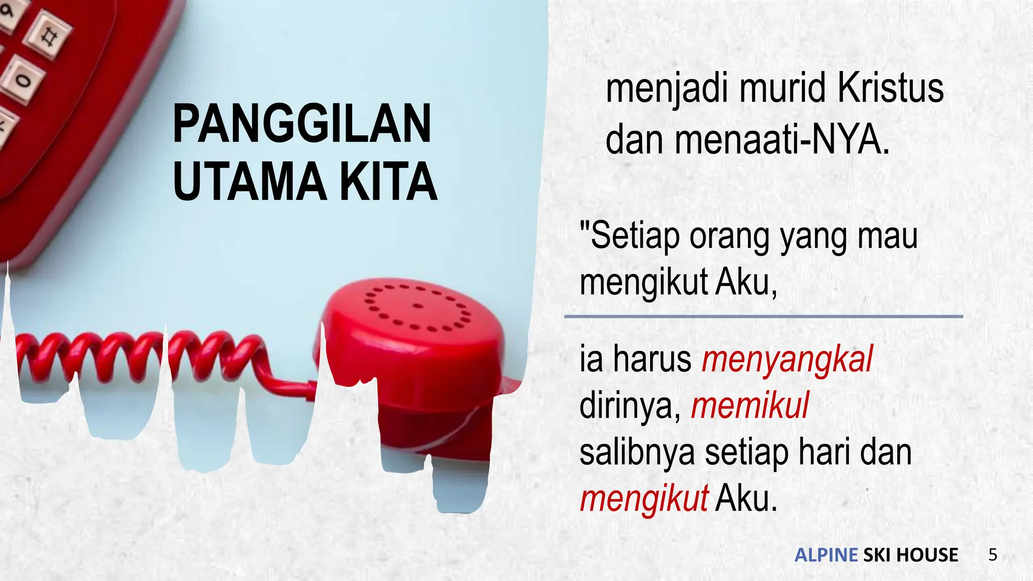 Menerima panggilan untuk pelayanan.pptx SEMINAR | PPT