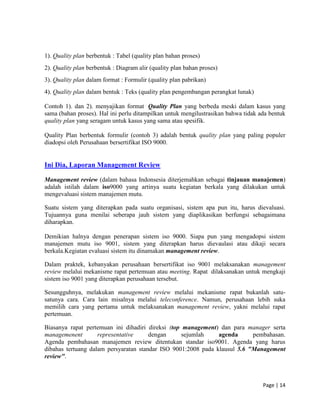 Mengadopsi Sistem Manajemen Mutu ISO | PDF