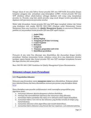Mengadopsi Sistem Manajemen Mutu ISO | PDF