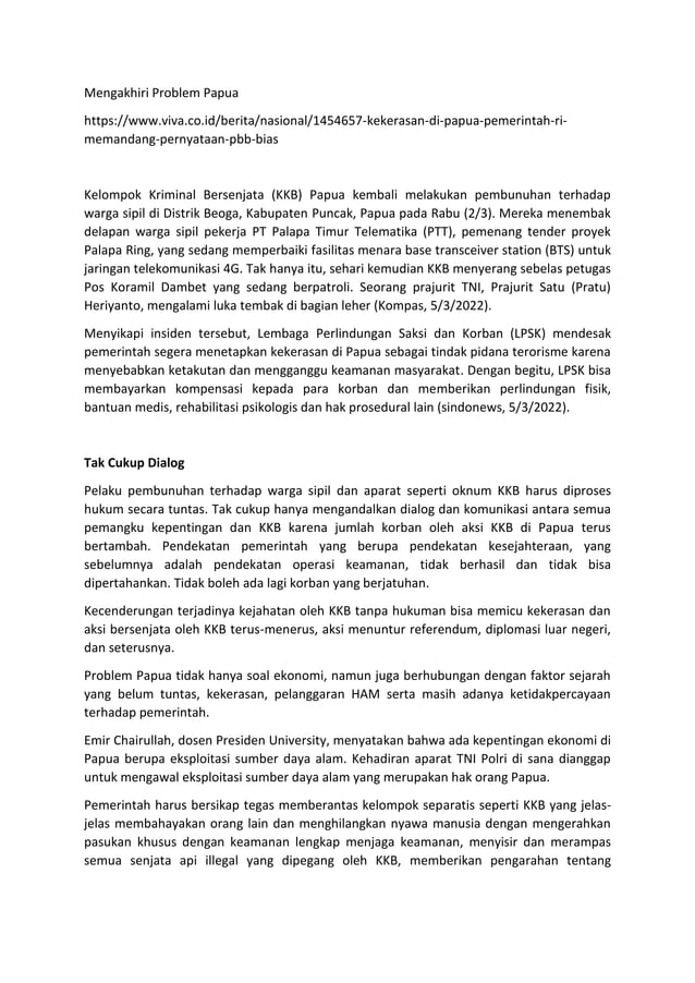 Mengakhiri Konflik Papua.docx