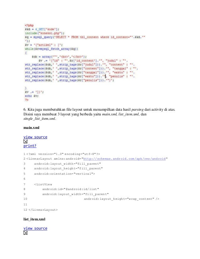 Menampilkan data di listview android studio - haqbuddy