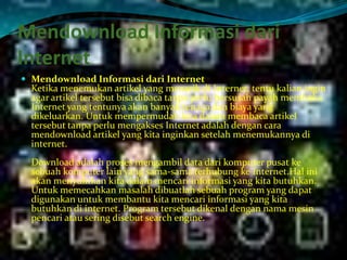 Mengakses situs untuk memperoleh informasi | PPT