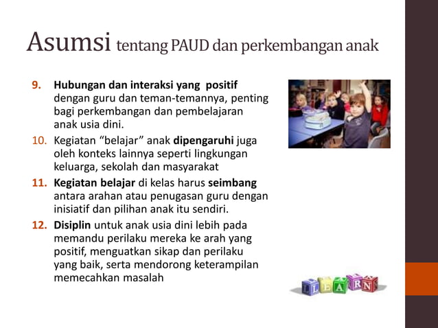 Mengamati dan menilai pembelajaran paud | PPT