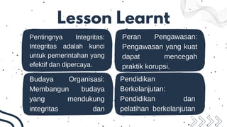Menganalisa Kasus Bad Practice Implementasi Integritas di Instansi ...