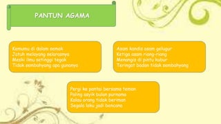 Pantun Berdasarkan Isi | PPTX