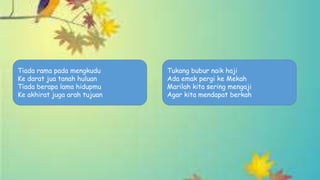 Pantun Berdasarkan Isi | PPTX