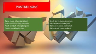Pantun Berdasarkan Isi | PPTX