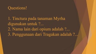 Menganalisis Simplisia dari Getah, Damar dan Malam.pptx