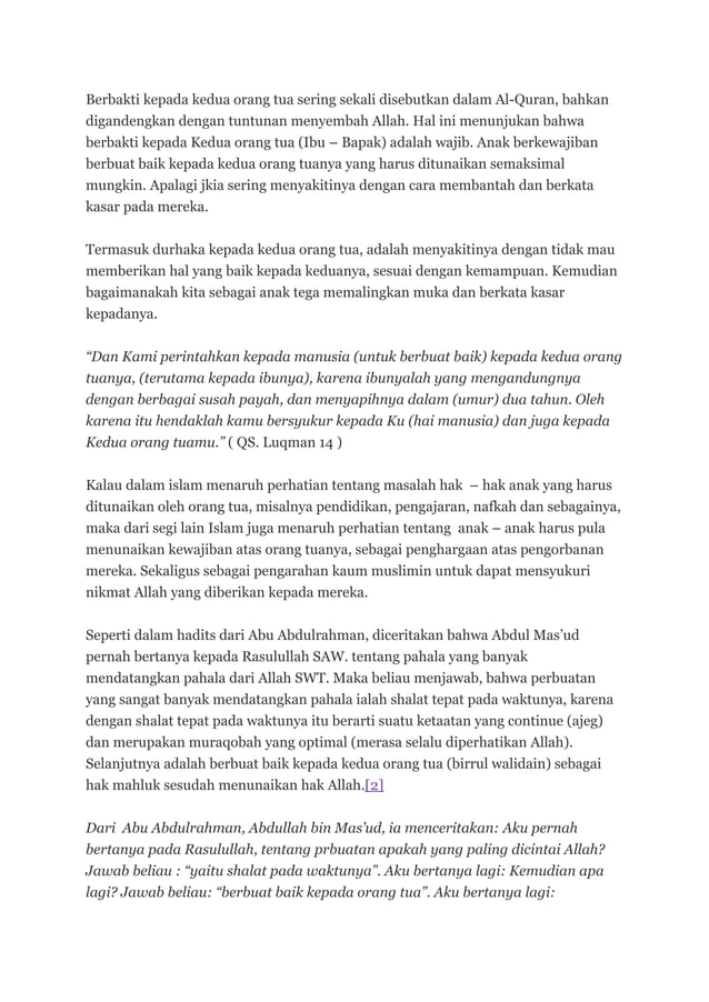 Mengapa ridho allah tergantung pada ridho orang tua Mengapa ridho allah tergantung pada ridho orang tua