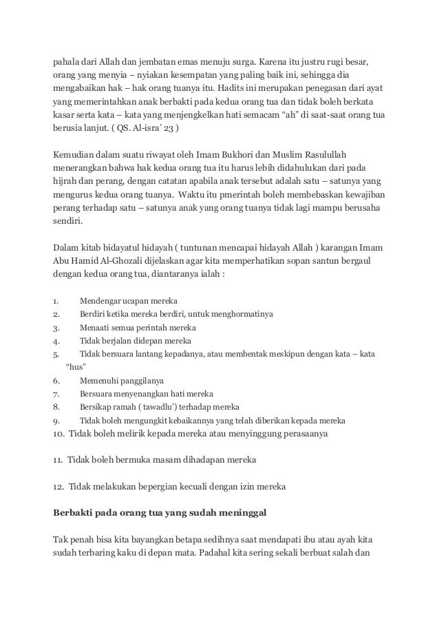 Mengapa ridho allah tergantung pada ridho orang tua Mengapa ridho allah tergantung pada ridho orang tua