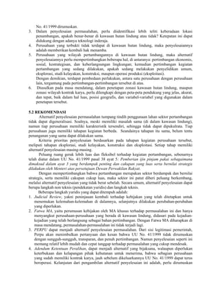 Mengatasi tumpang tindih antara lahan pertambangan dan | PDF