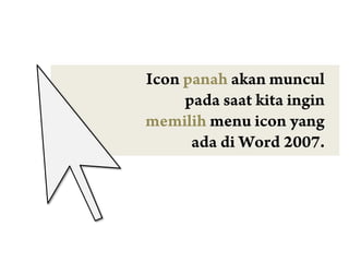 Mengatur gerak kursor di MS.Word 2007 | PPT