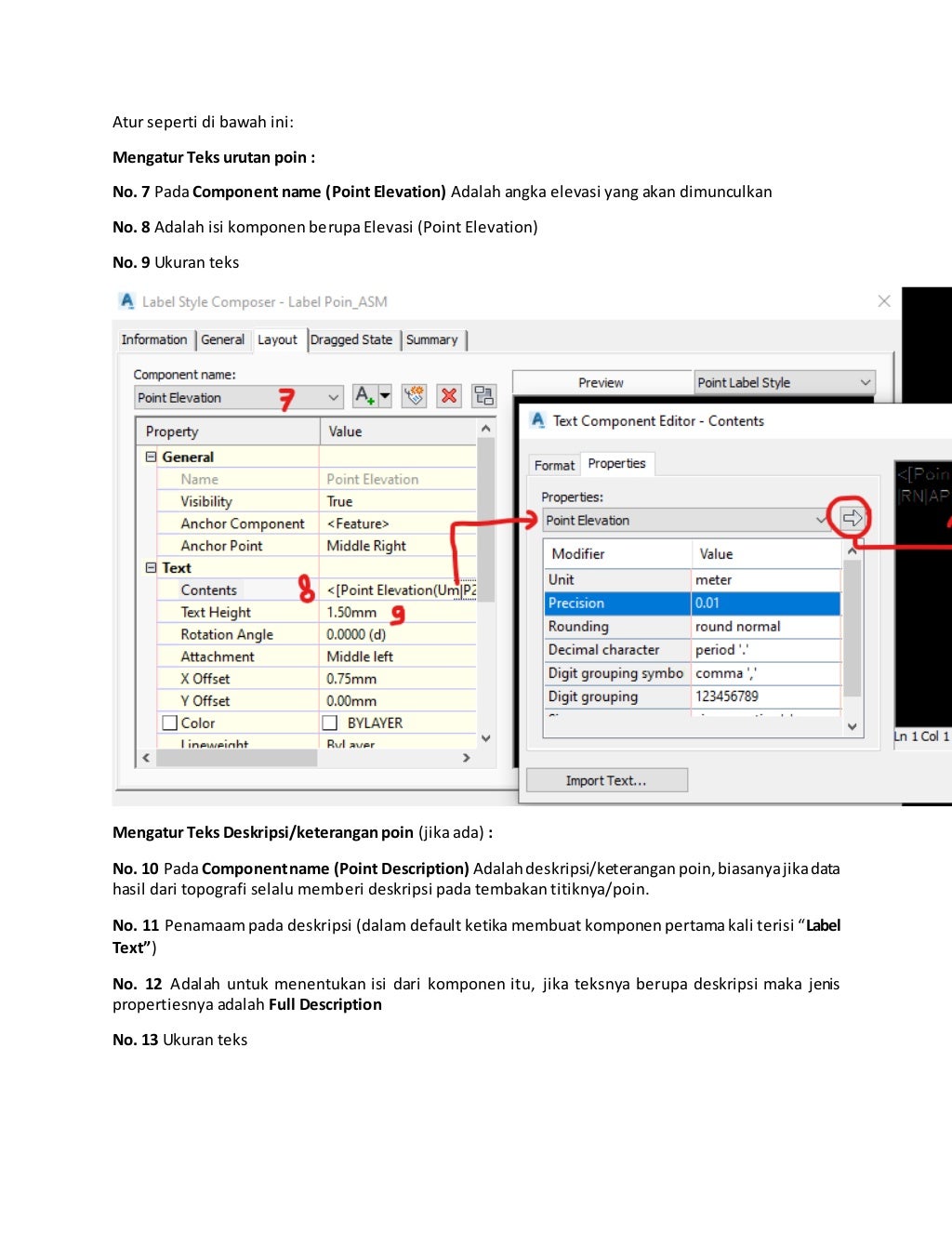 Mengatur Points style dan Label Style pada Autocad Civil 3d.docx