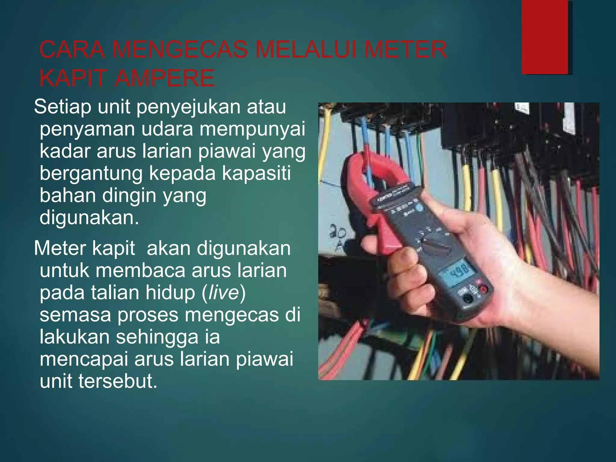 Mengecas & Pump Down Penyamanan Udara Domestik | PPT
