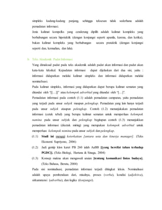 Mengeksplorasi teks akademik dalam genre makro | DOCX