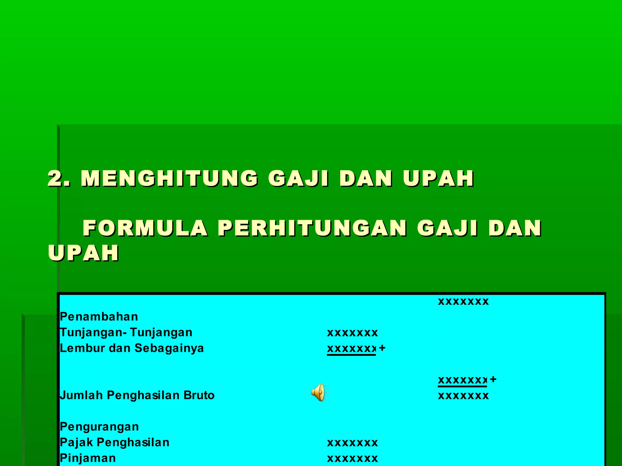 Mengelola administrasi gaji dan upah | PPT