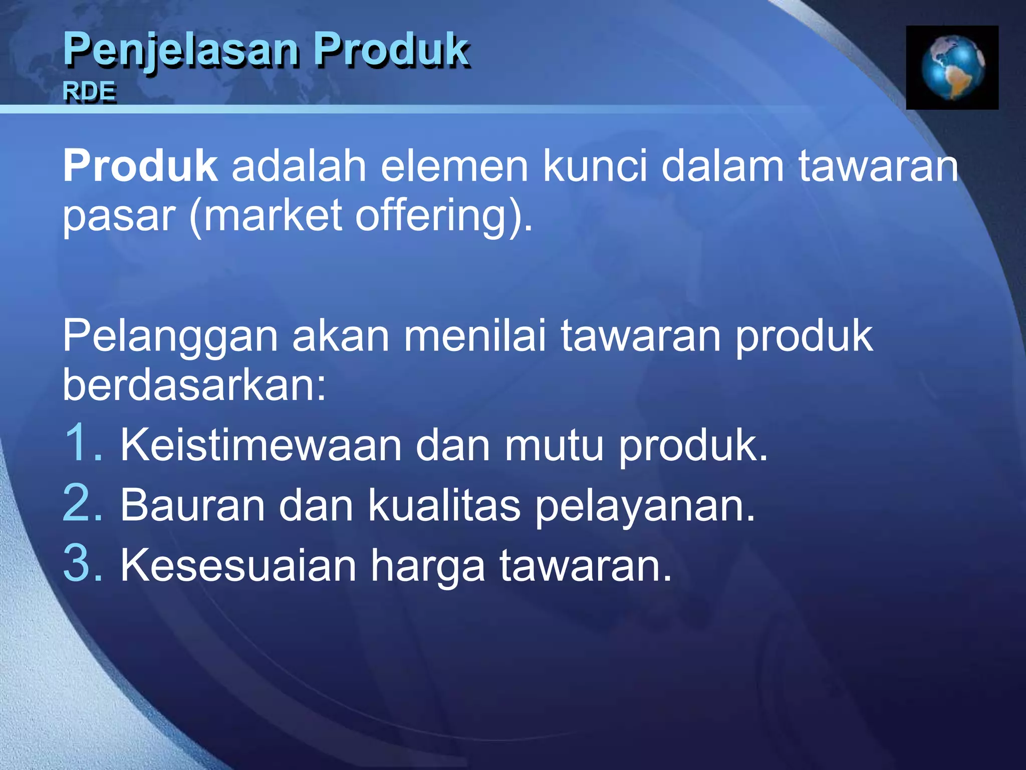 Mengelola bauran dan lini produk | PPTX