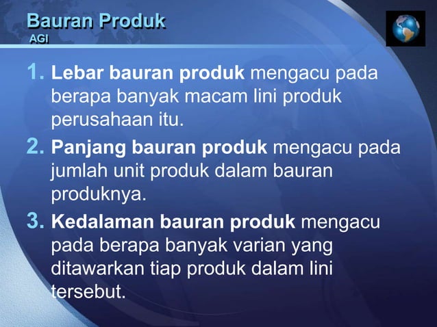 Mengelola bauran dan lini produk kelompok fix | PPT