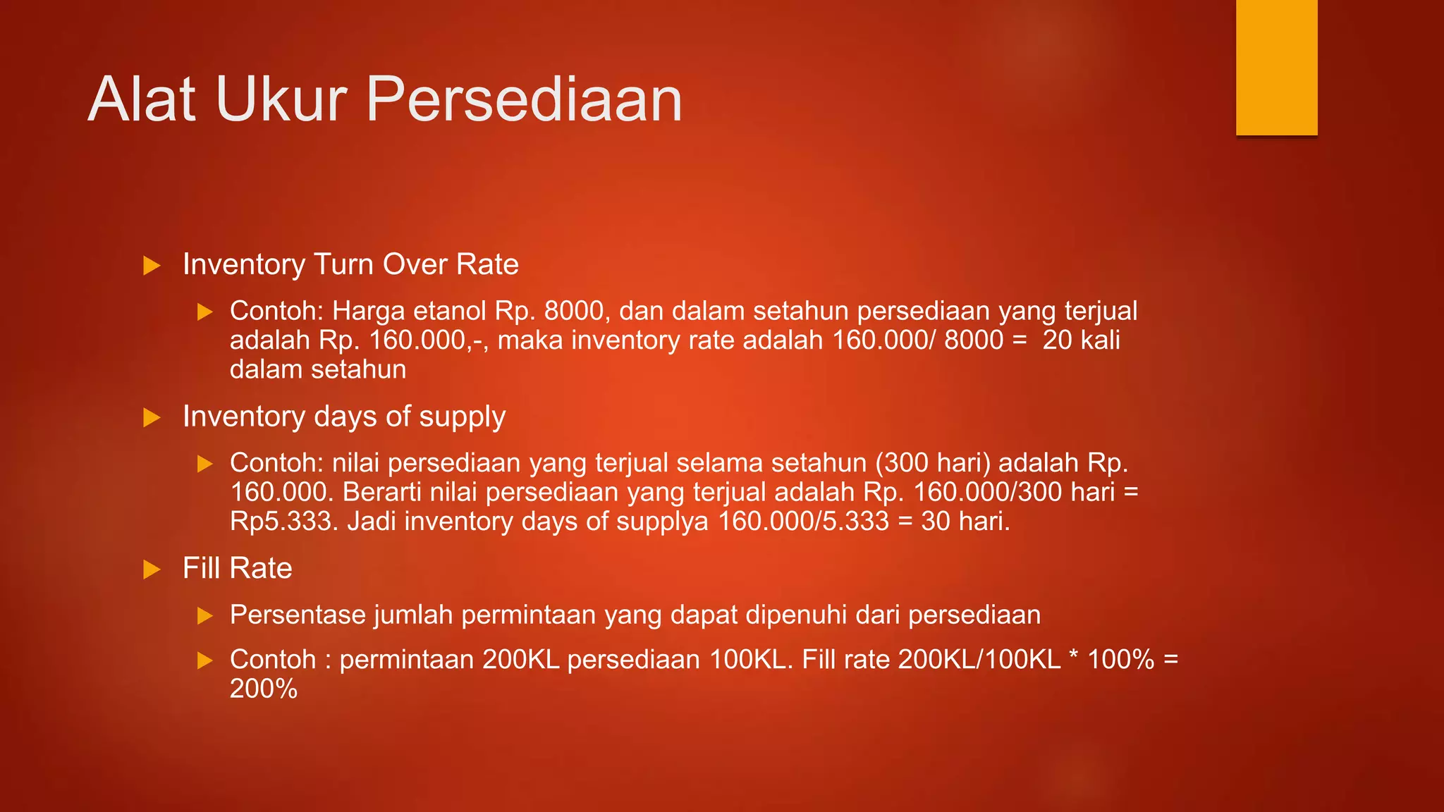 Mengelola persediaan pada supply chain | PPTX