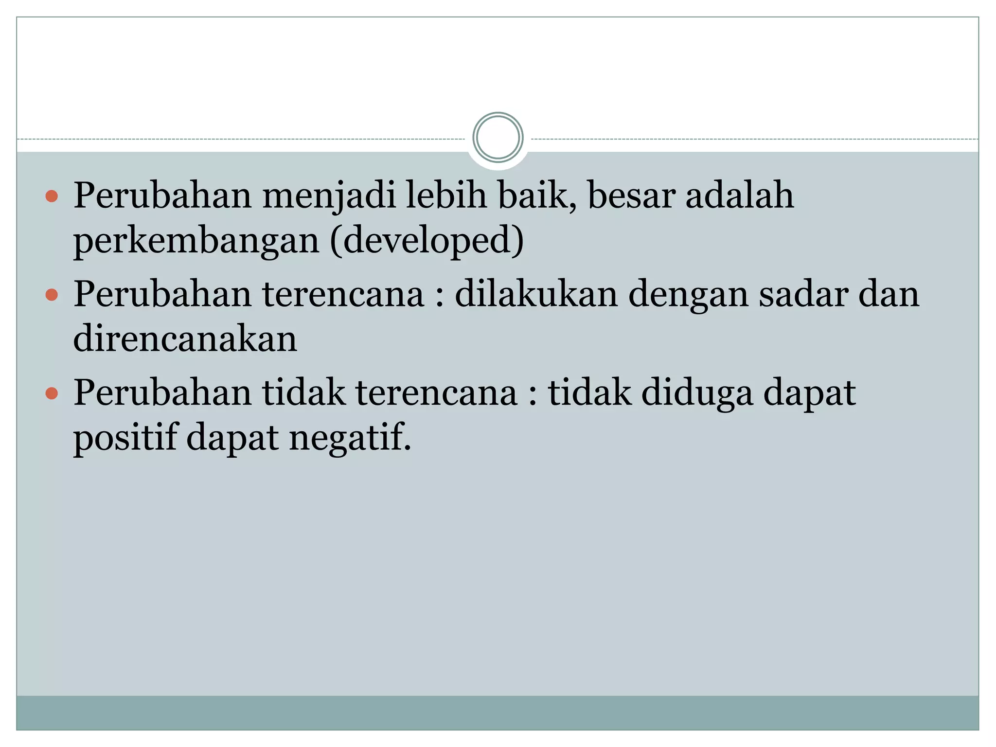 Mengelola perubahan organisasi | PPTX