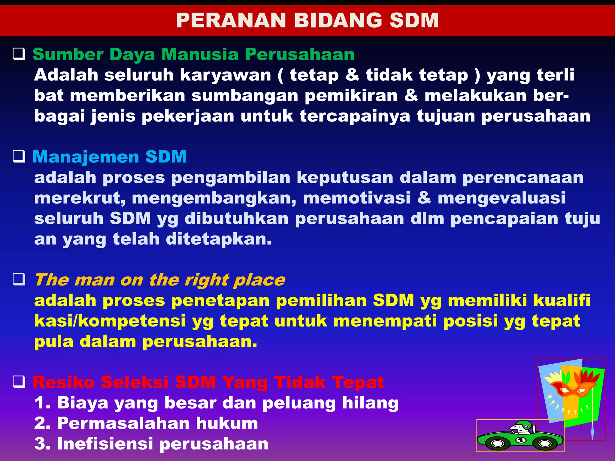 Mengelola sumber daya manusia (sdm) | PPTX