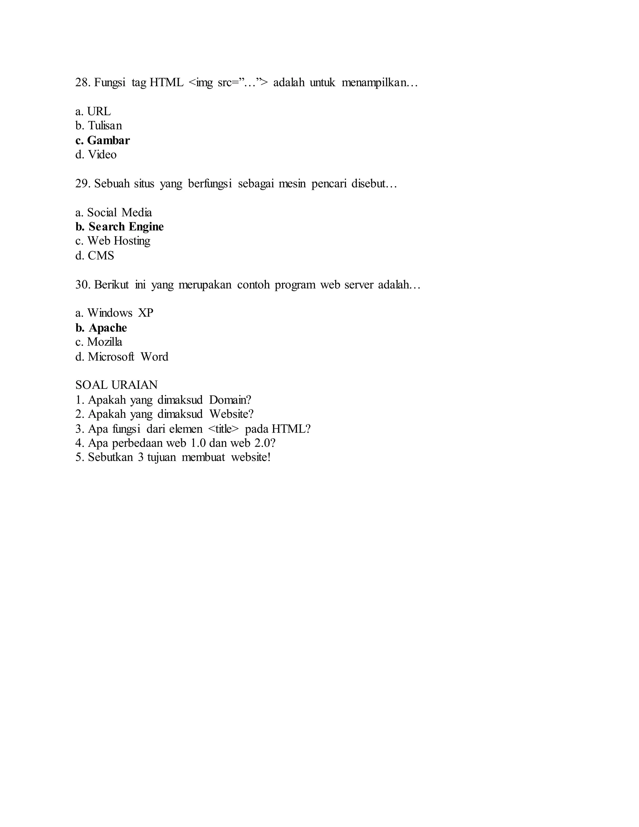 Mengelola web | DOCX